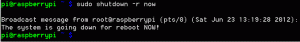 How to safely shutdown or reboot your raspberry pi – RasPi.TV