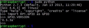 RPi.GPIO basics 1 – how to check what RPi.GPIO version you have – RasPi.TV