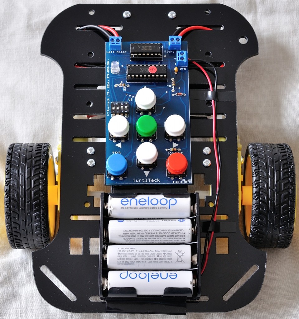 Turtlteck – Ryan’s new Turtle Robot – RasPi.TV