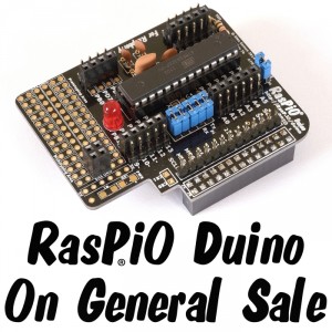 RasPiO Duino Goes On General Sale With Free Arduino Programming eBook – RasPi.TV