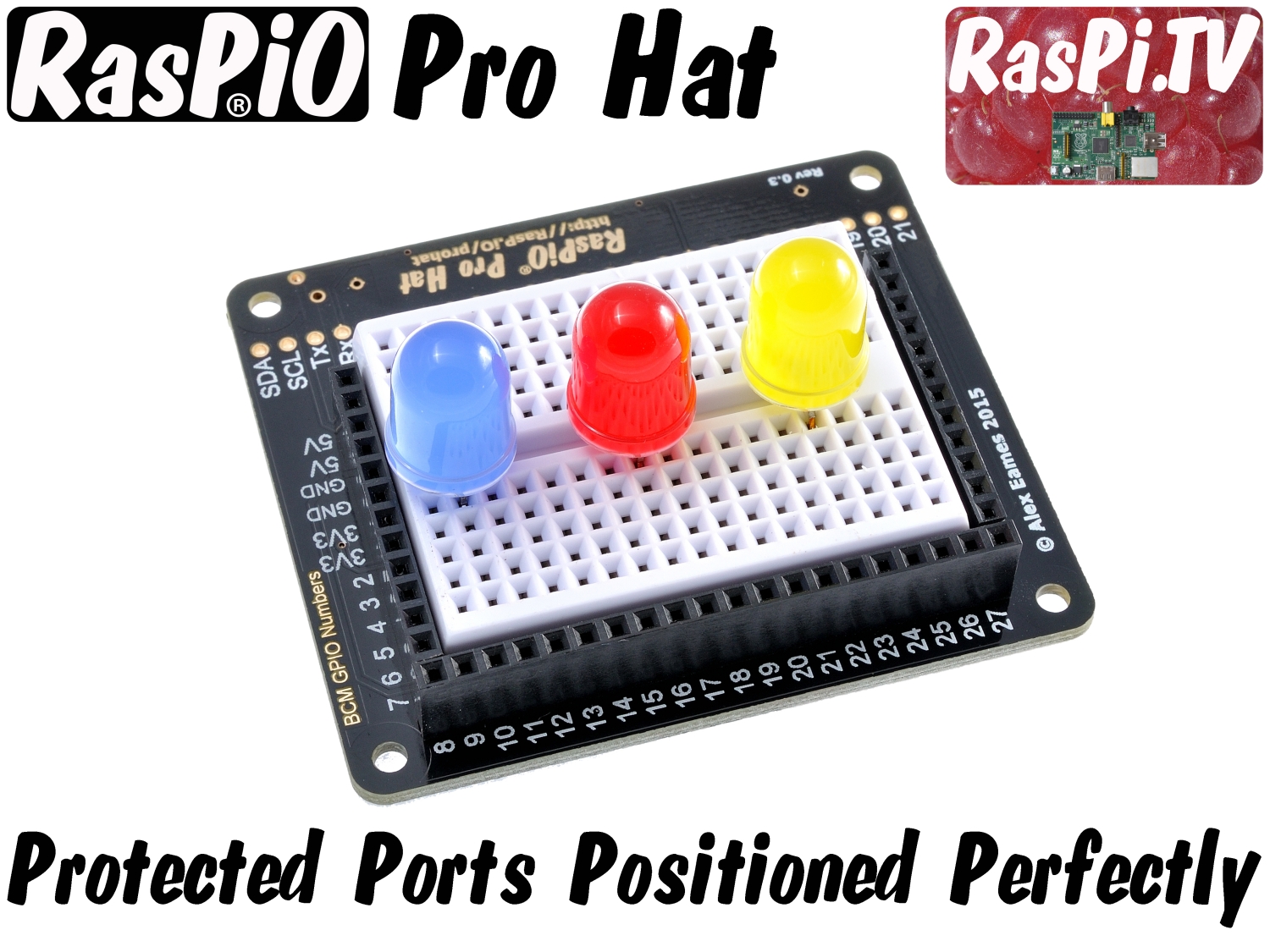 RasPiO Pro Hat – Putting Pi Ports in Perfect Positions for Productive ...