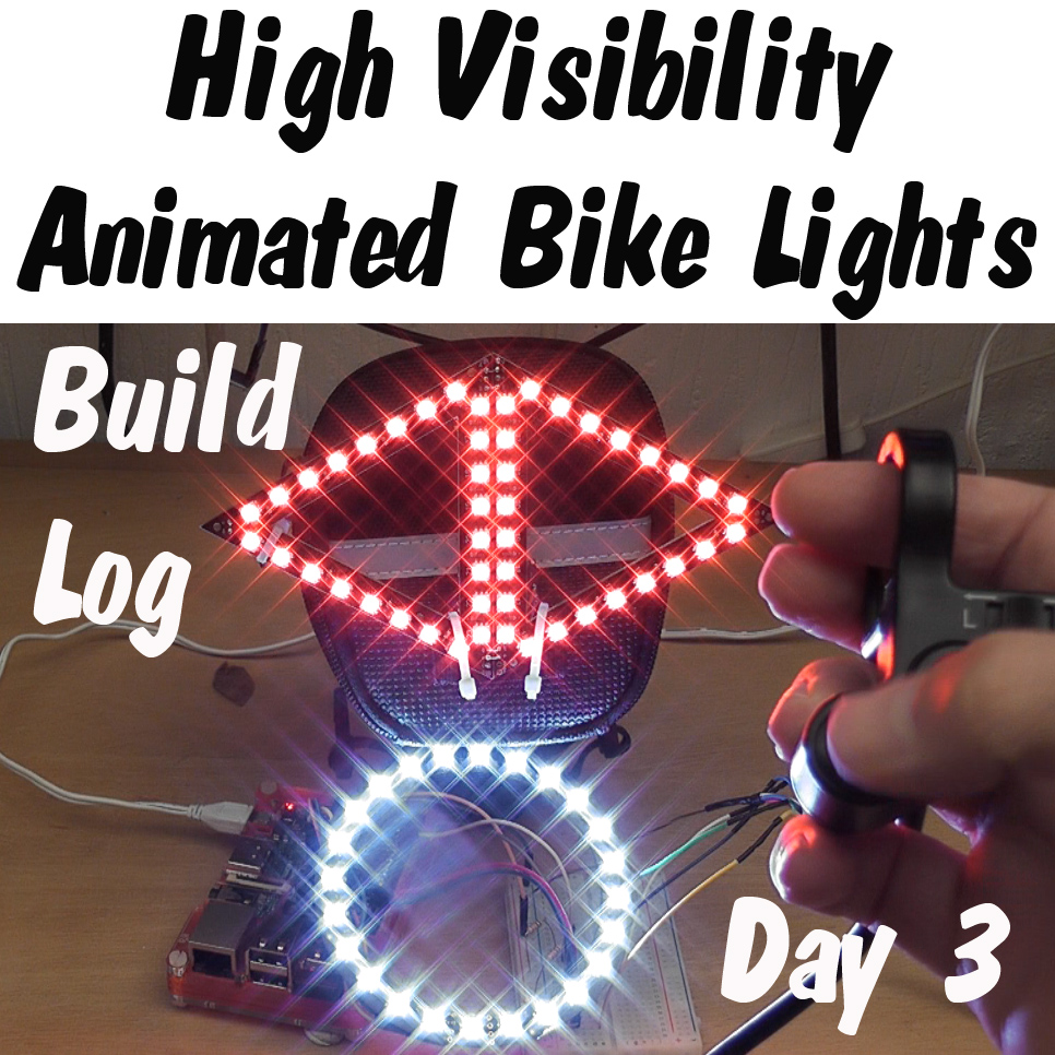 High Visibility Cycle Lights with Raspberry Pi, ESP8266 & RasPiO ...