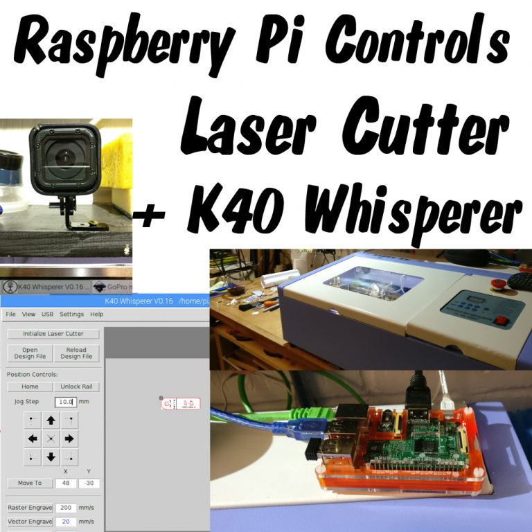 Run a K40 Laser Cutter from Your Raspberry Pi with K40 Whisperer – RasPi.TV