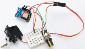 Using Wemos D1 mini to control a brushless motor with ESC and servo ...