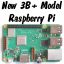 New Raspberry Pi model 3B+ 1.4 GHz, 330Mbit Ethernet, 802.11ac, PoE ...